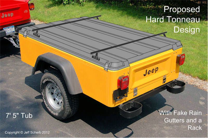 Bolt-together fiberglass Jeep-tub trailer kit | Page 88 | Jeep ...