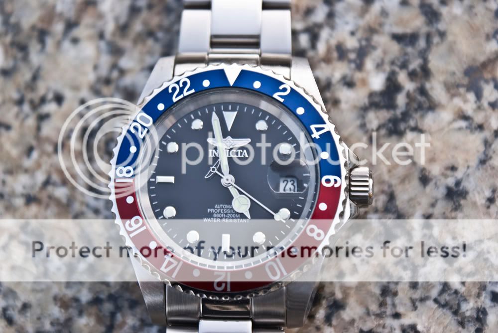 NO LONGER AVAILABLE Modded Invicta 8926c with Pepsi Bezel | WatchUSeek ...