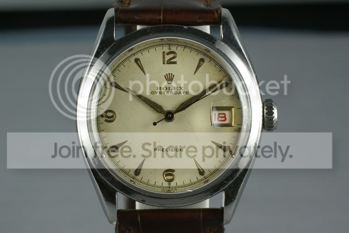 WatchNet: Trading Post: FS: Rolex Oysterdate Ref: 6094 Red date wheel ...