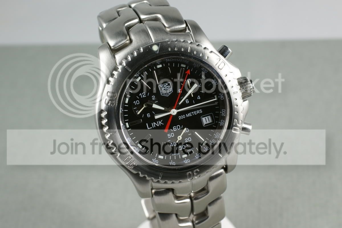WatchNet: Trading Post: TAG Heuer - LINK Chronograph - Jason Bourne model
