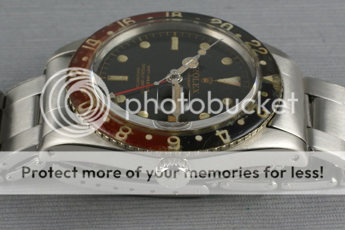 TimeZone : TZ Showcase Archive » Rolex GMT Ref: 6542 with Bakelite insert