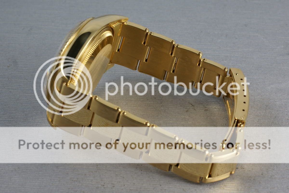 Rolex 18K Date Ref: 15238 on gold rivet bracelet - Rolex Forums - Rolex ...