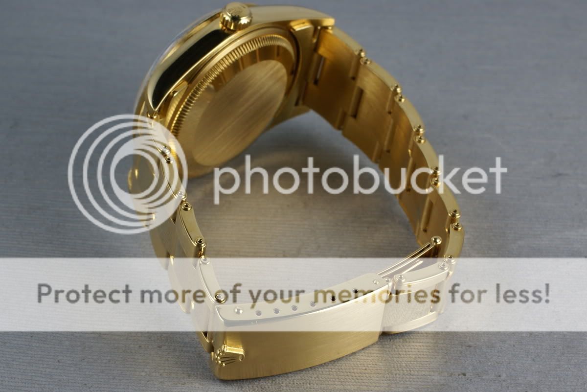 Rolex 18K Date Ref: 15238 on gold rivet bracelet - Rolex Forums - Rolex ...
